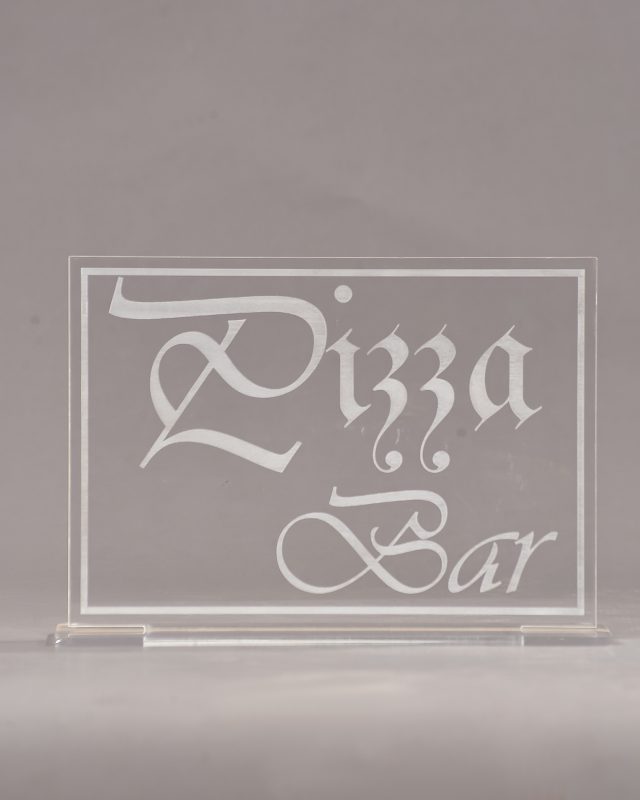 Engraved Glass - by Supreme Signs